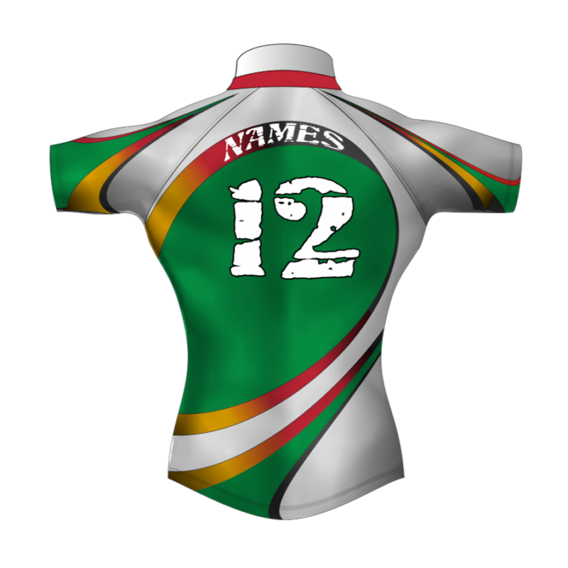 Colourful Bespoke Rugby Tour Shirt TRS 434 - Badger Rugby