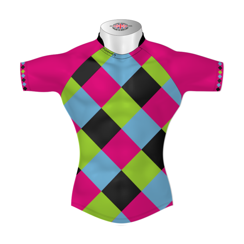 Colourful Bespoke Rugby Tour Shirt TRS 587 - Badger Rugby