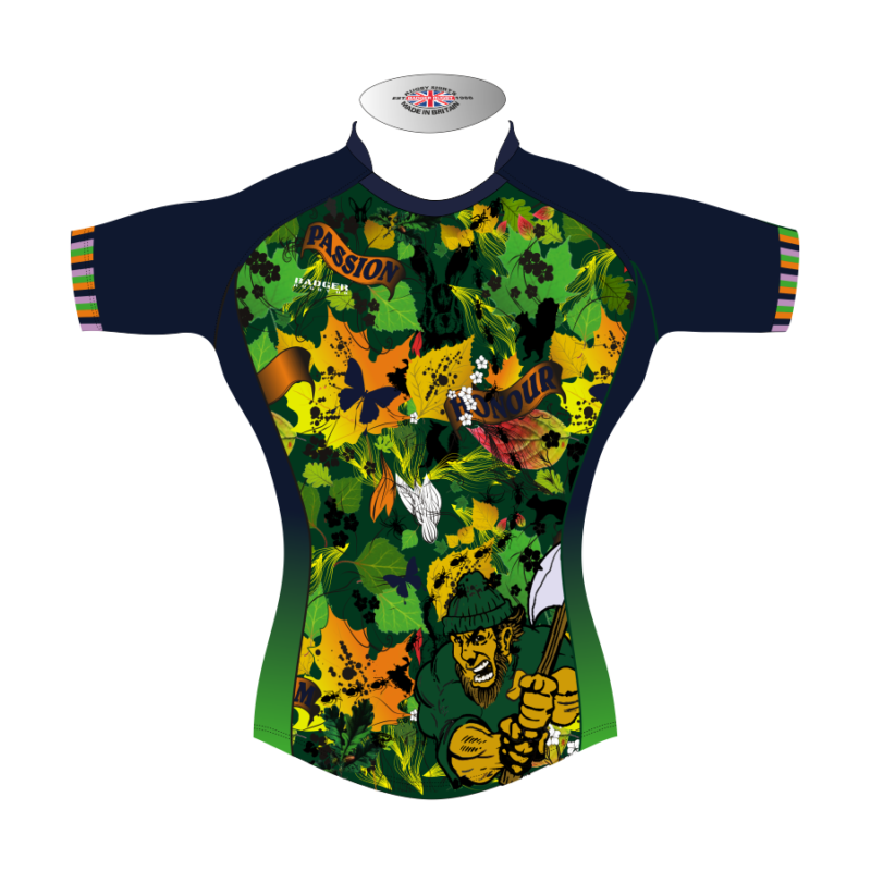 Colourful Custom Rugby Tour Shirt TRS 445 - Badger Rugby