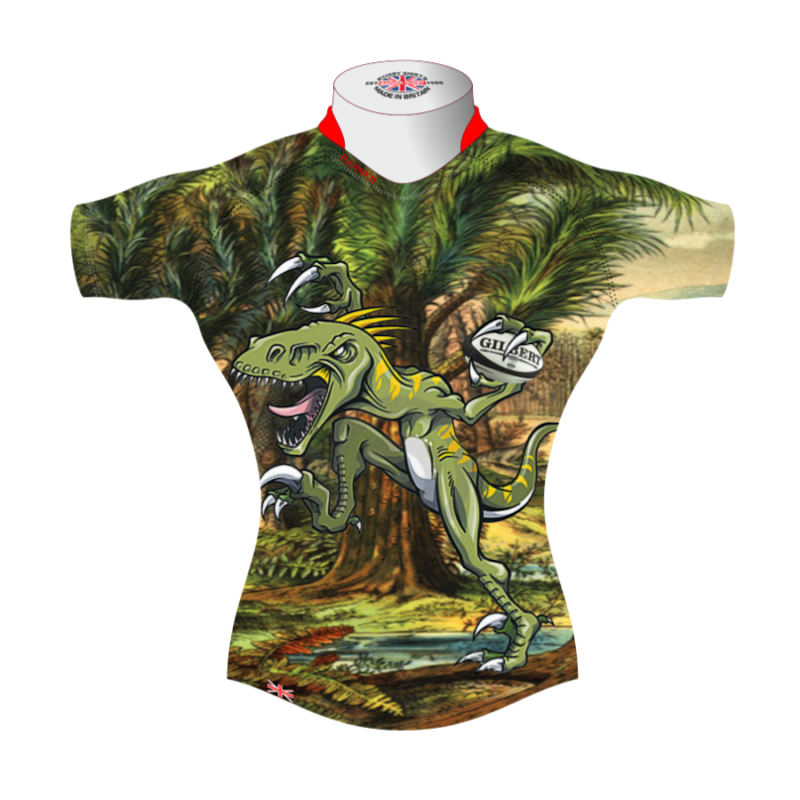 Colourful Personalised Rugby Tour Shirt TRS 596 - Badger Rugby