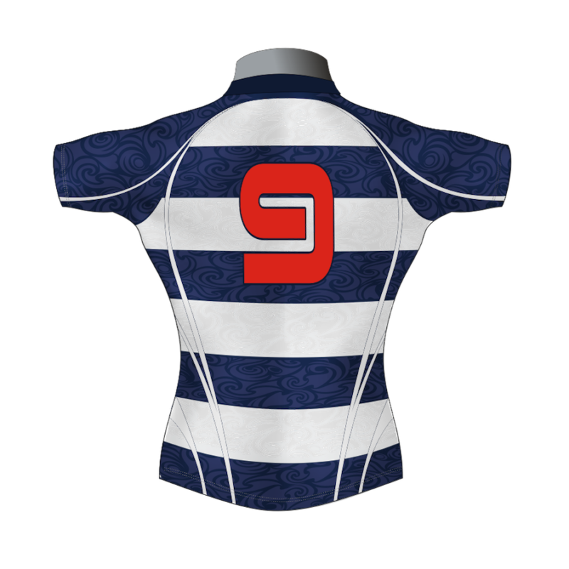 Hooped Bespoke Rugby Shirt TMS 633 - Badger Rugby