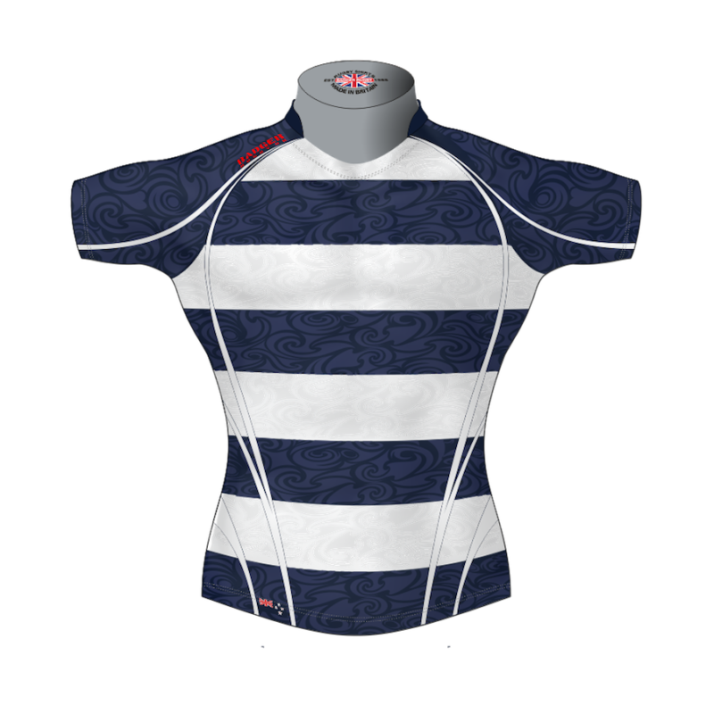Hooped Bespoke Rugby Shirt TMS 633 - Badger Rugby