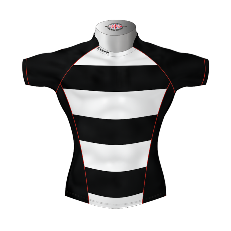 Hooped Custom Rugby Shirt TMS 415 - Badger Rugby