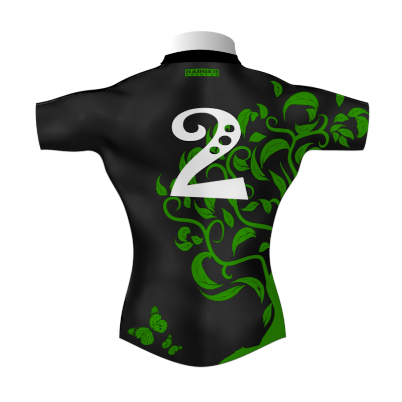 Unusual Personalised Rugby Tour Shirt TRS 454 - Badger Rugby