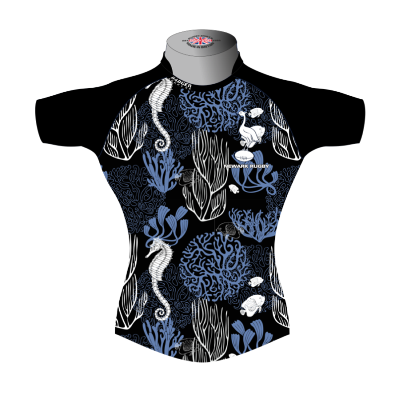 Unusual Personalised Rugby Tour Shirt TRS 600 - Badger Rugby