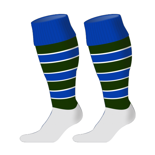 Custom Rugby Sock Design 243 - Badger Rugby